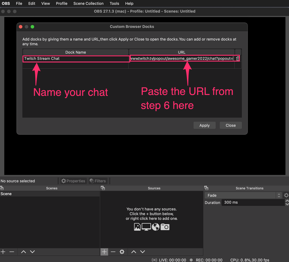 How to Add/Embed Stream Chat to OBS Studio | Jan 2023