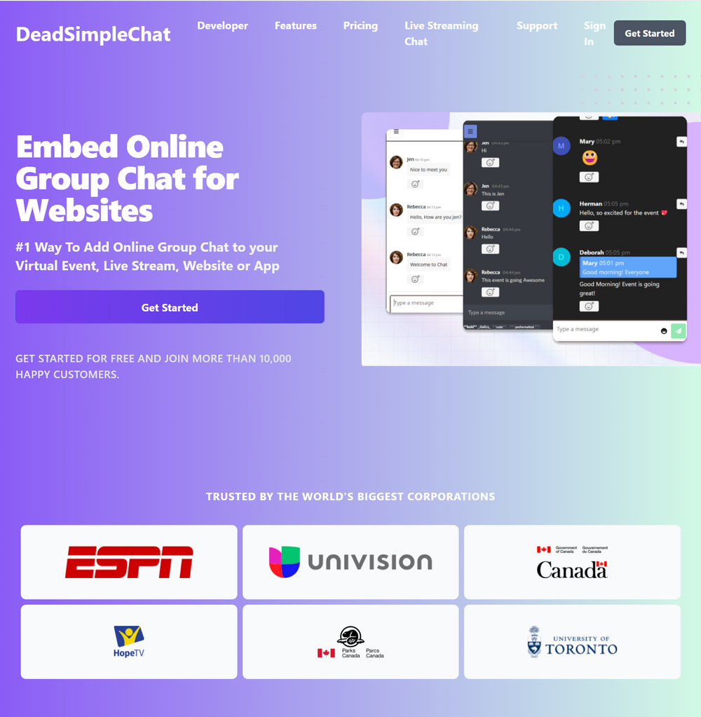 How to add Embedded chat box widget on your website