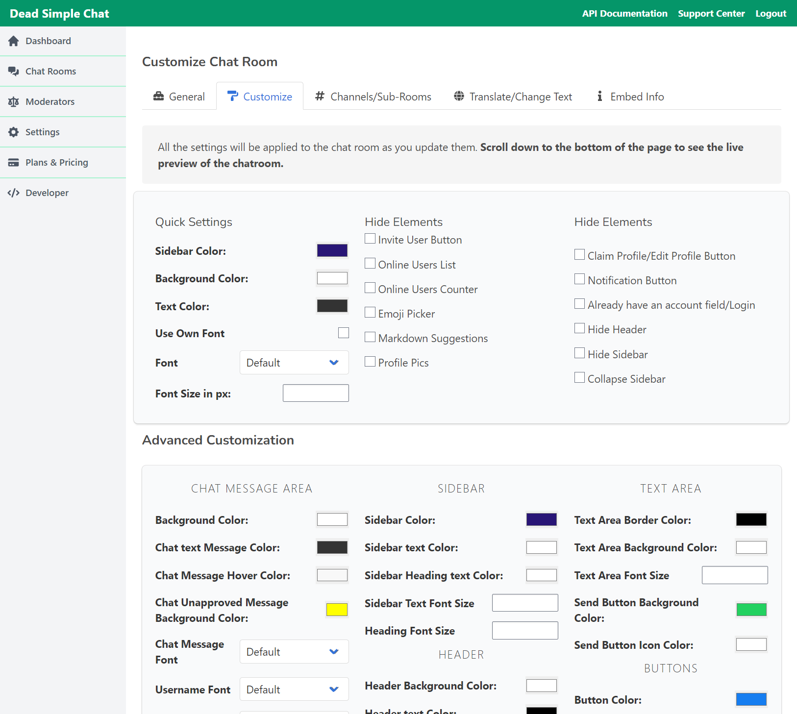 How to add Chat to Squarespace
