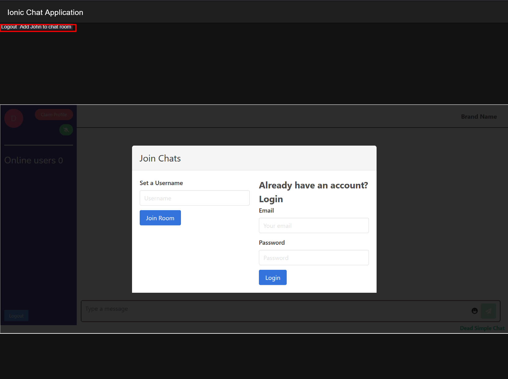 Ionic Chat App: Group and 1-1 Chat in 3 easy steps.