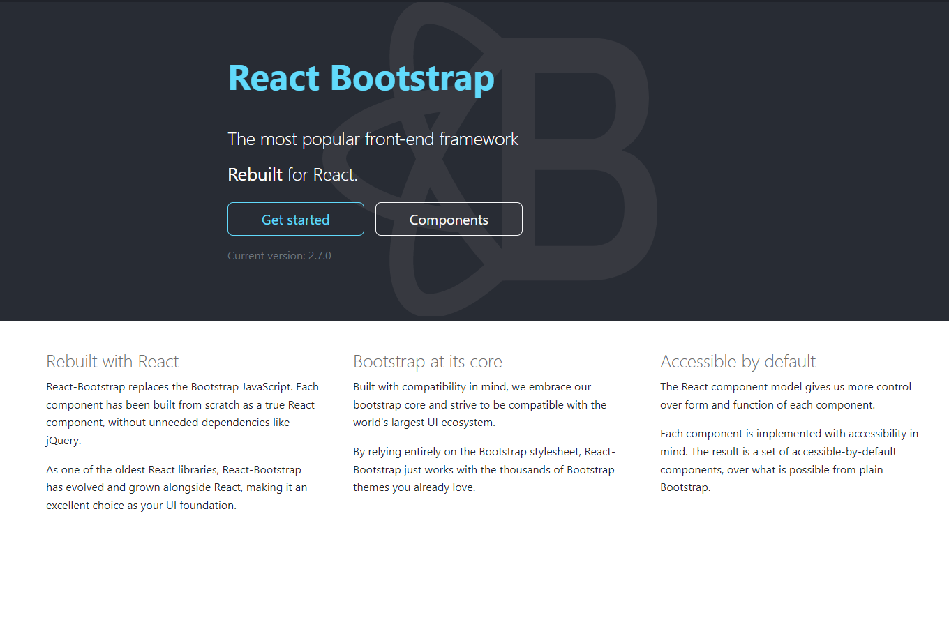 Top 9 reactjs frameworks
