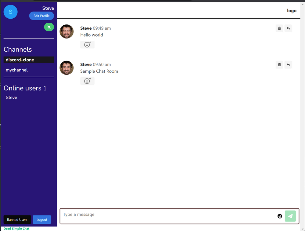 How to build a Discord Clone using Dead Simple Chat