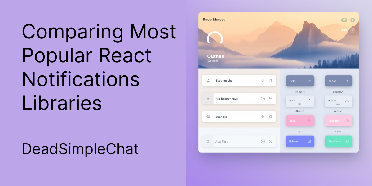 Comparing Most Popular React Toast Notification Libraries 