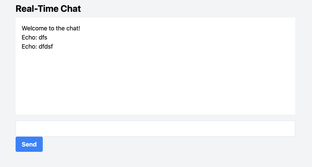 WebSockets and NodeJs: Real time chat app