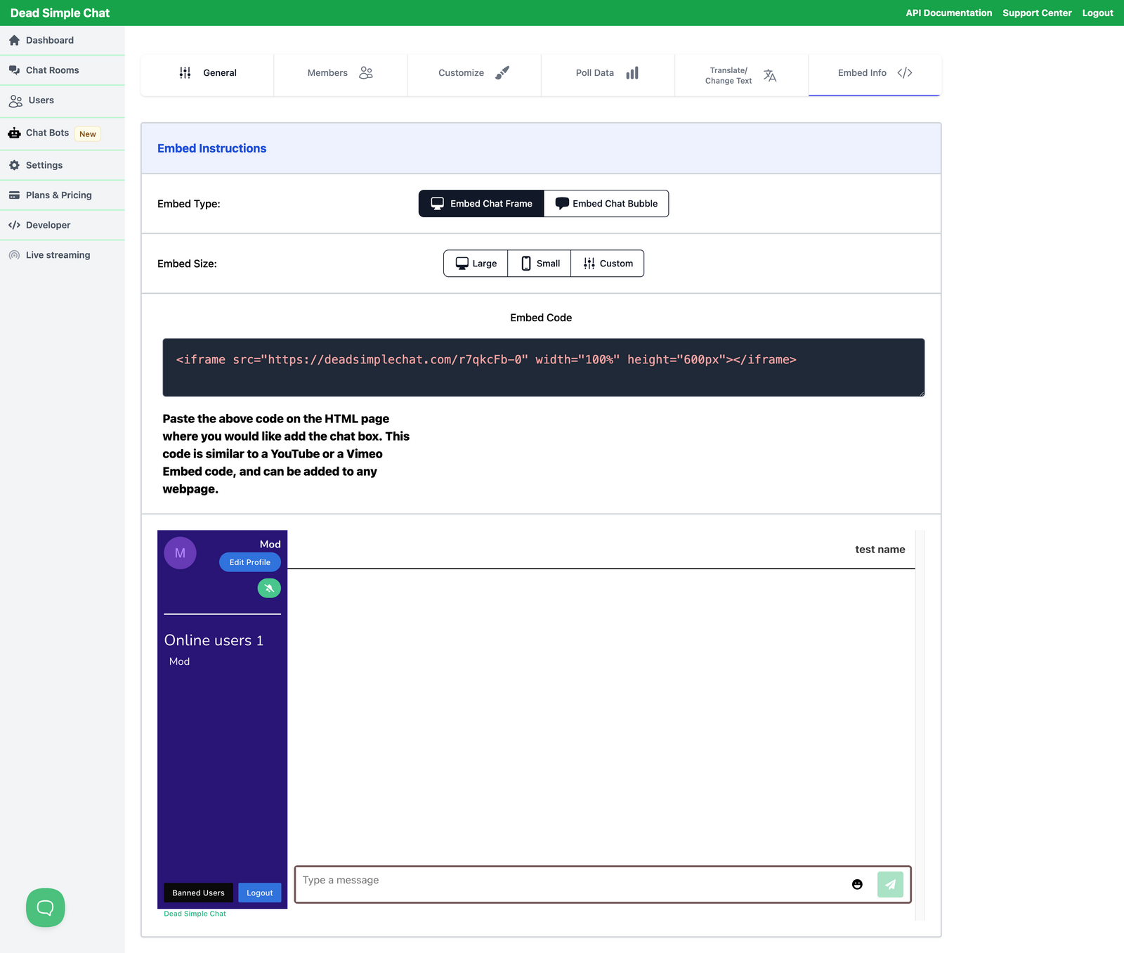 How to embed ChatGPT in your website