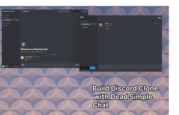 How to build a Discord Clone using Dead Simple Chat