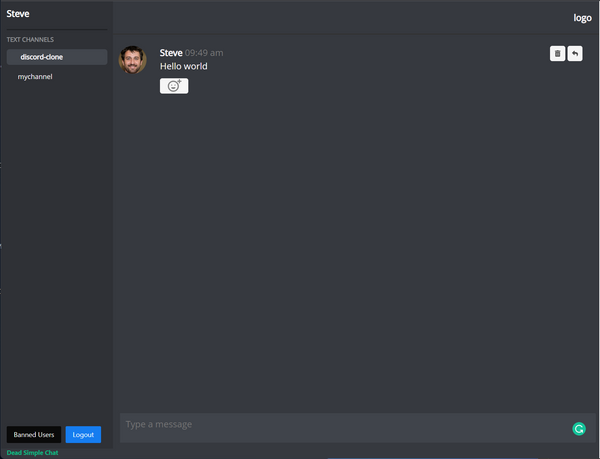 How to build a Discord Clone using Dead Simple Chat