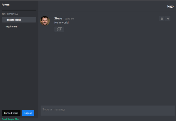 How to build a Discord Clone using Dead Simple Chat