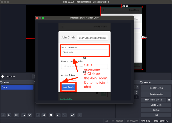 How to Add/Embed Stream Chat to OBS Studio | Jan 2024